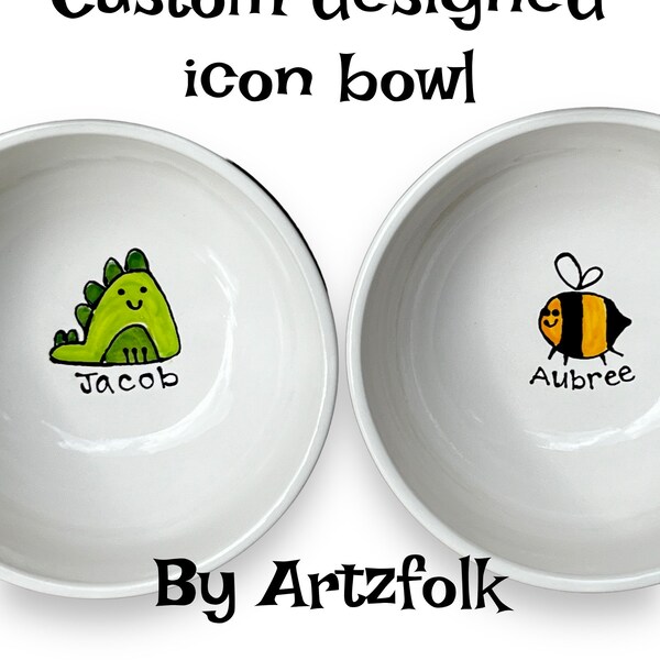 Ceramic Cereal Bowl - Etsy