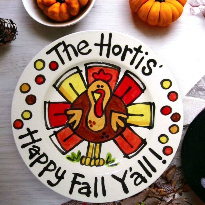 Turkey Plates - Etsy