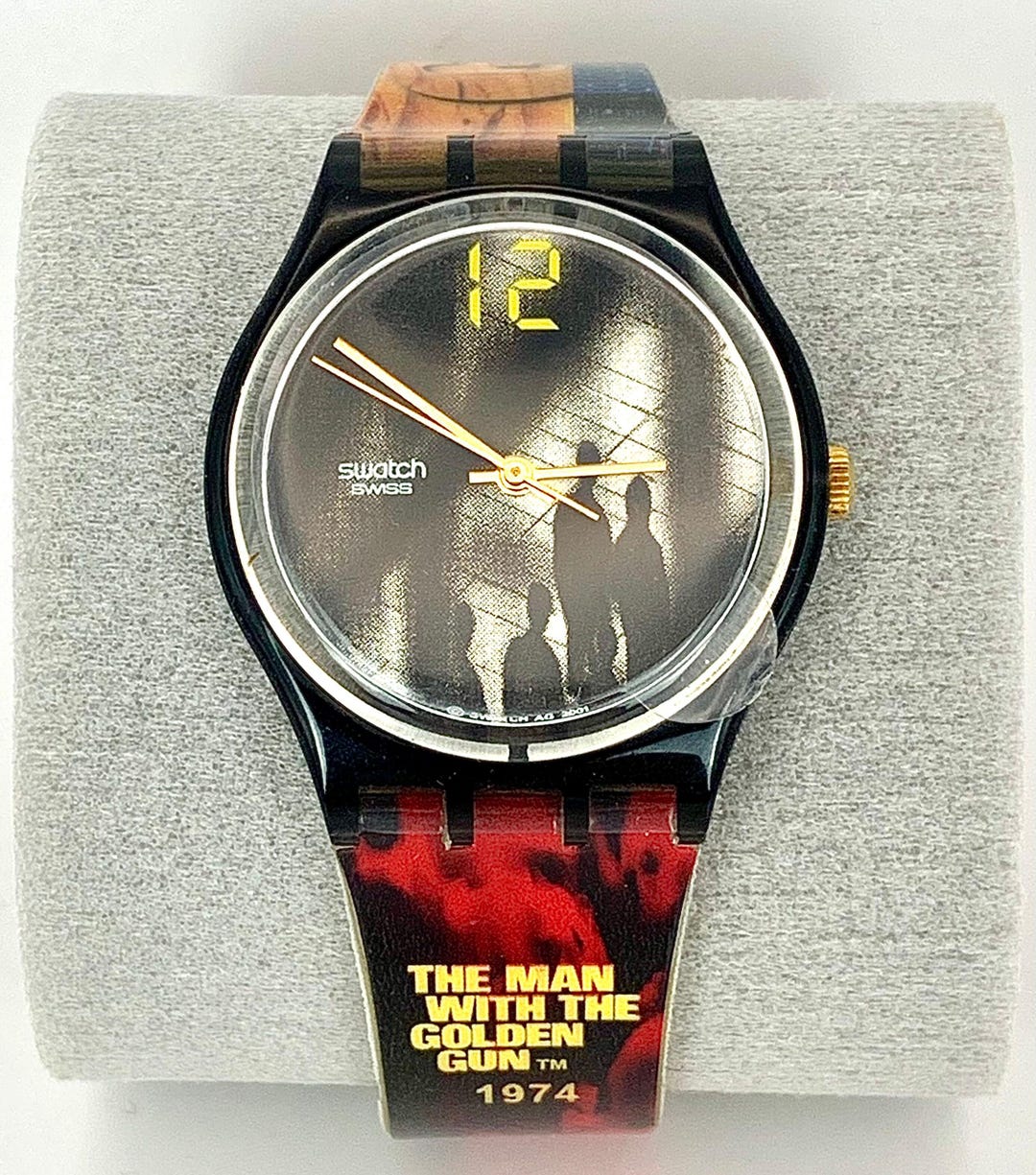 Vintage Swatch Watch: James Bond "the Man With the Golden Gun" 40th ...