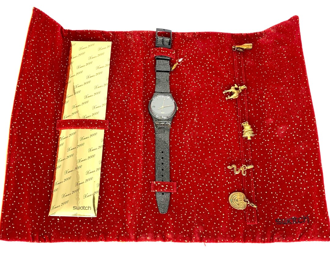 Designer Limited Edition Swatch "world Party" Christmas Special Watch ...
