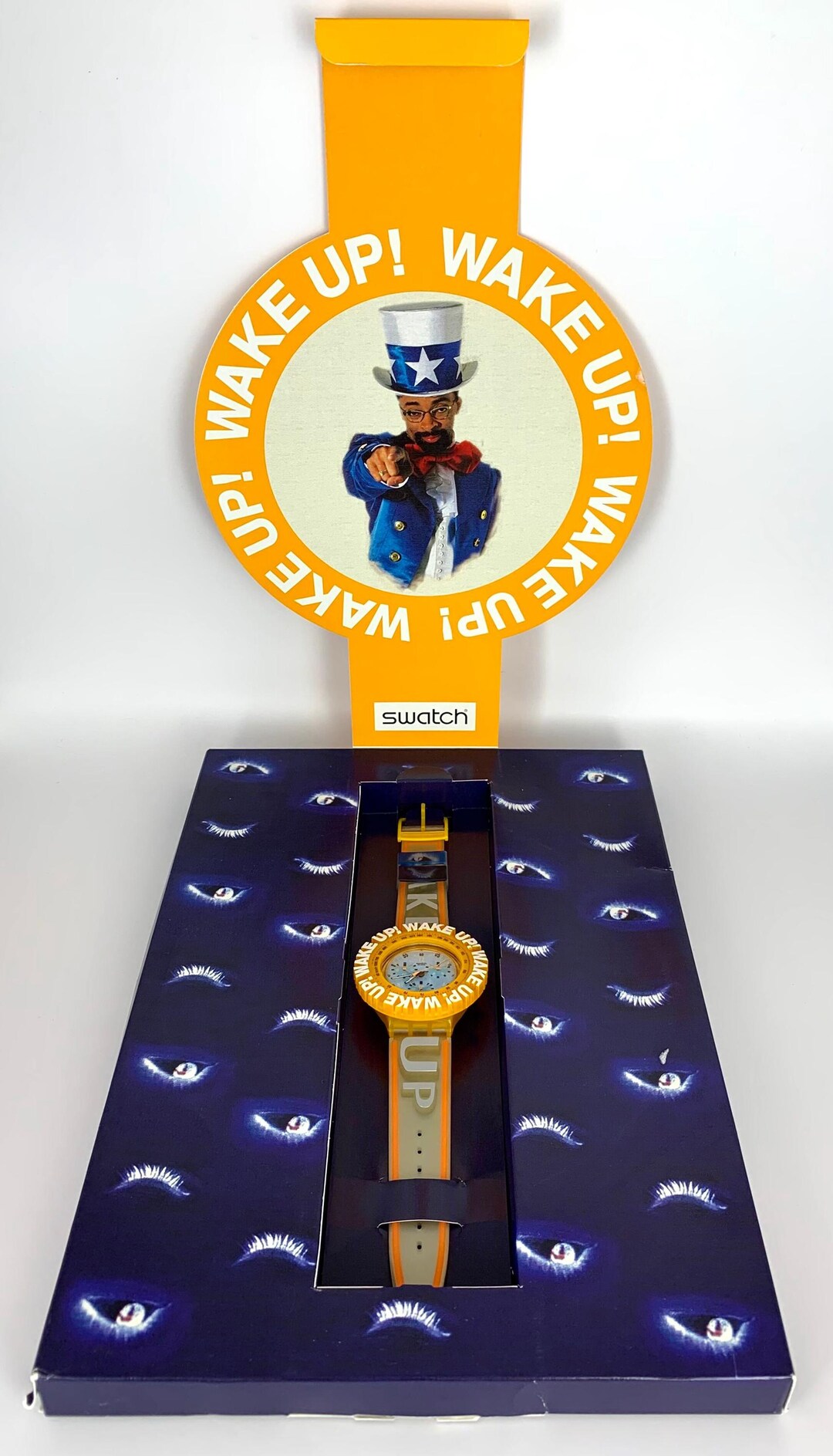 Vintage Swatch Watch: Scuba Chronograph "wake Up" Signed by Spike Lee ...