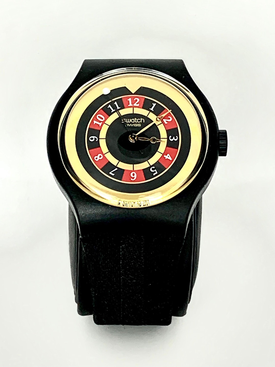 Designer Vintage Swatch James Bond 007 "licence TO Kill" Featuring Roulette Wheel SUDB103 - 2002 ...