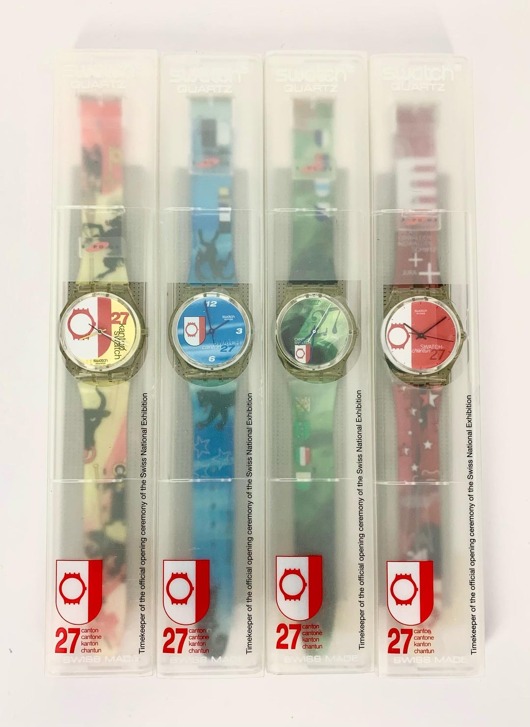 Vintage Swatch Watch Collection "27th Canton Expo 2002" Lot of 4 - Etsy