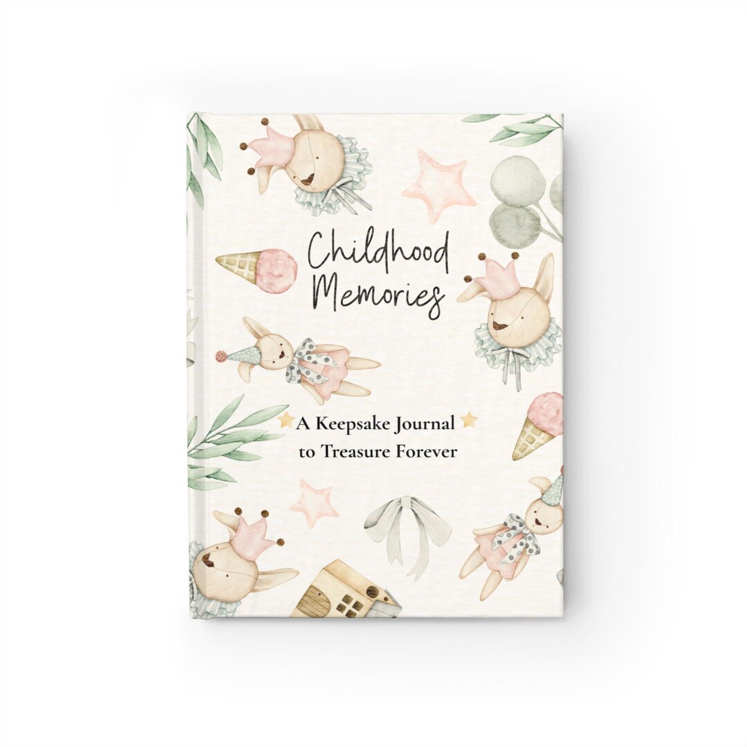 Baby Memory Book Baby Shower Gift Idea Cute Journal Milestone Tracker ...