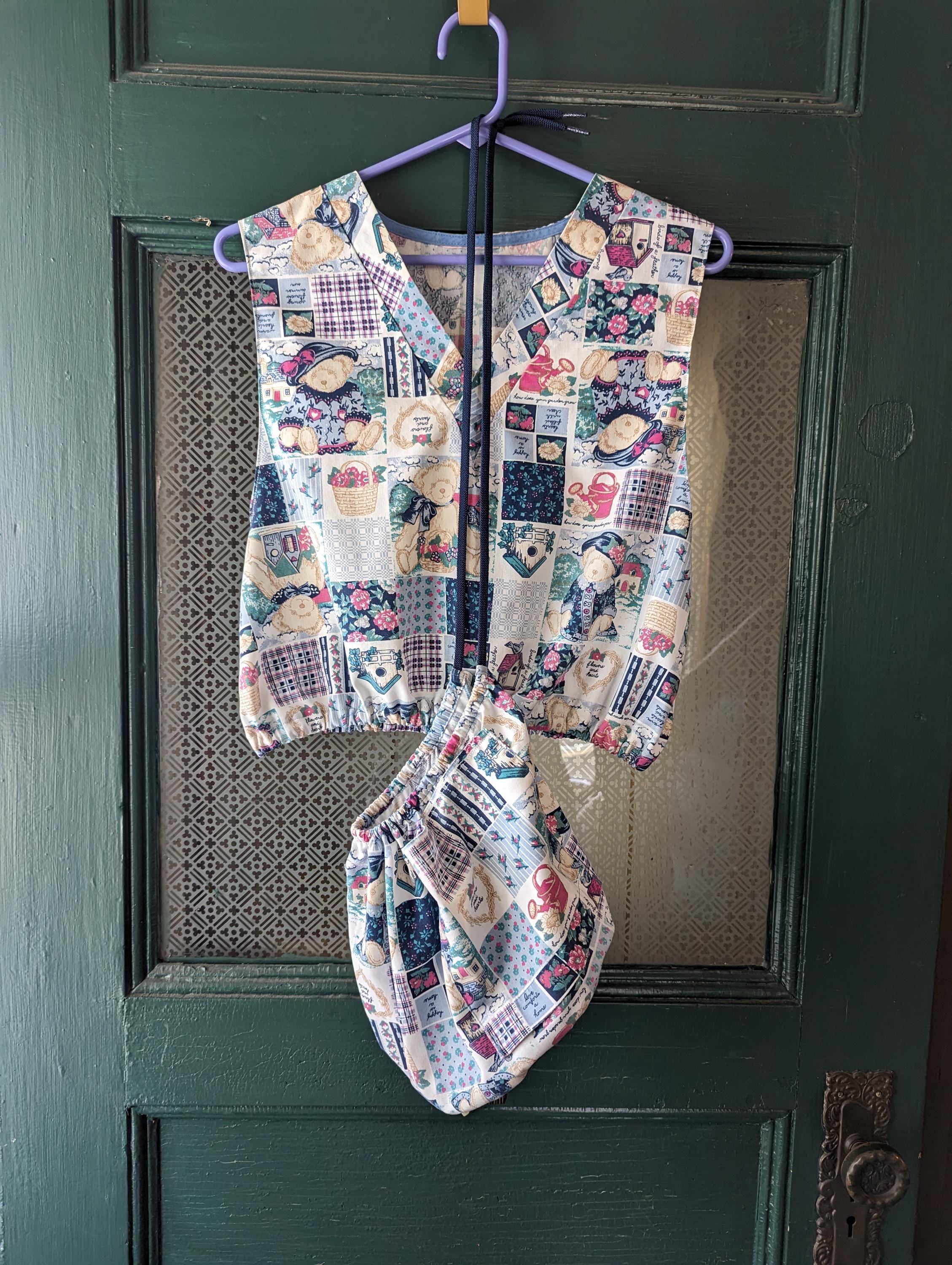 OOAK Upcycled Top and Bag Set - Etsy
