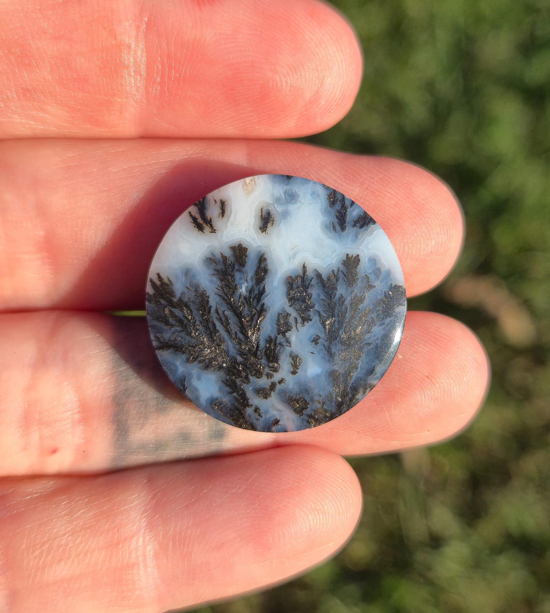 Midnight Inferno Agate - Etsy