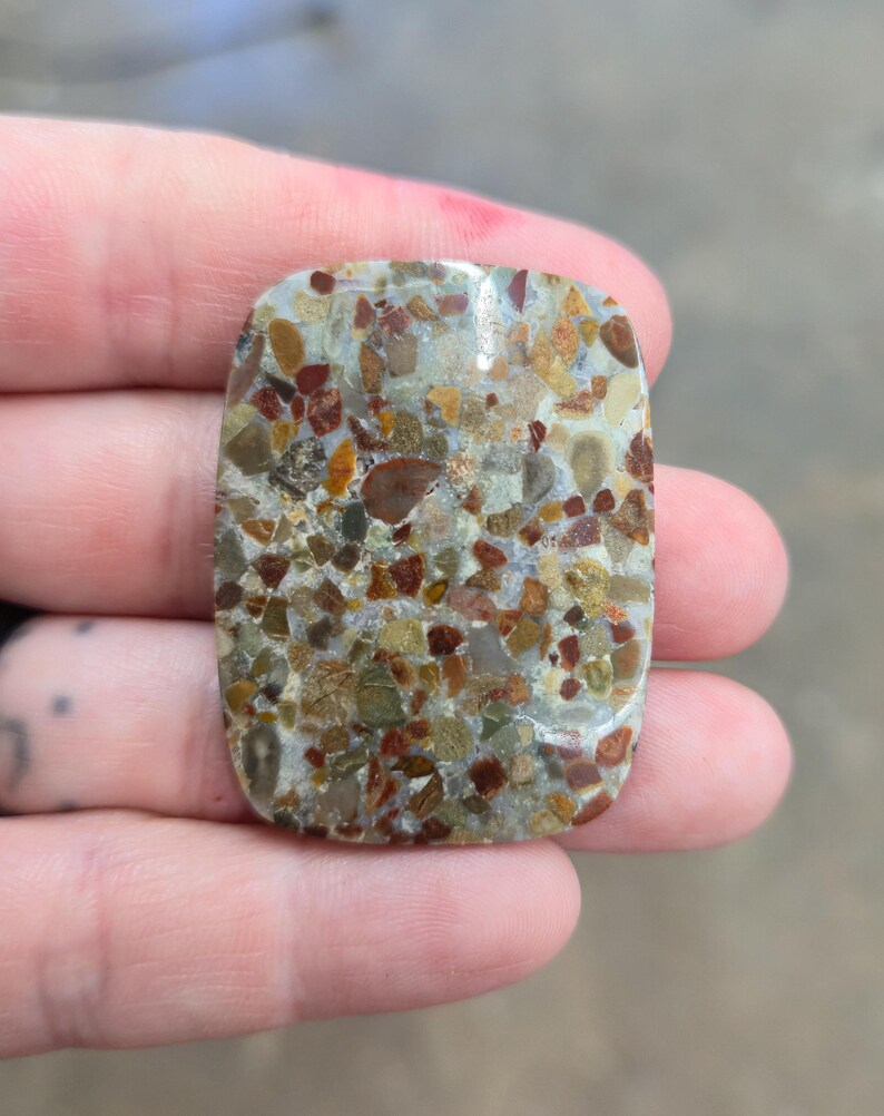 Pudding Stone Cabochon - Etsy