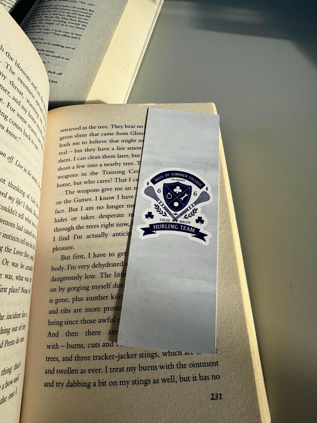 Boys of Tommen Bookmark, Binding 13, Saving 6, Taming 7 - Etsy