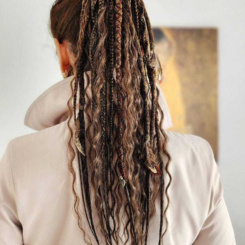 Elastic Dread Ponytail - Etsy