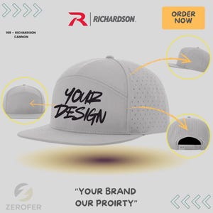 Single Hat or Bulk Order, Embroidered on Mesh Hats, 169 Richardson ...