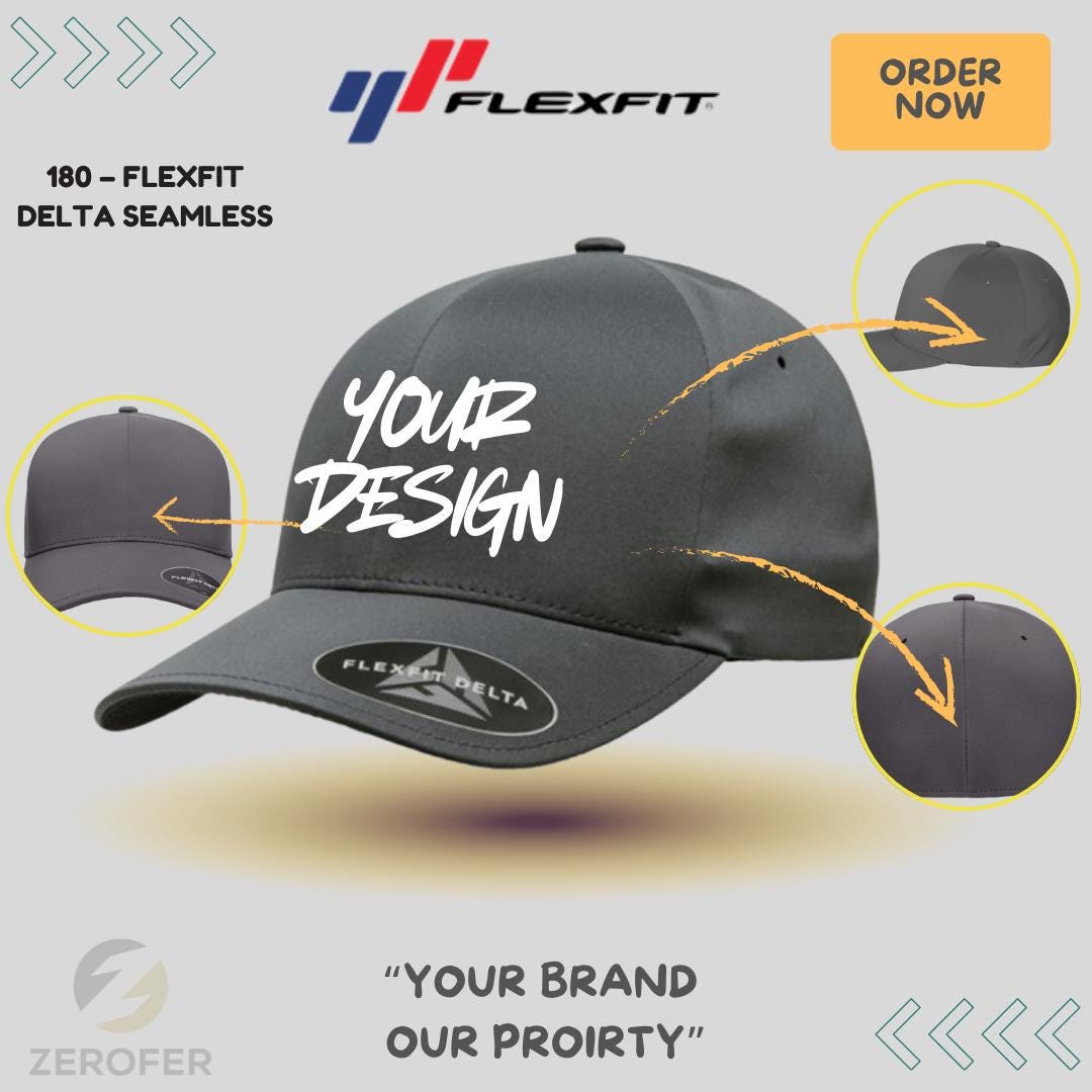 Single Cap or Bulk Order, Embroidered on Unstructured Caps, 180 Caps ...