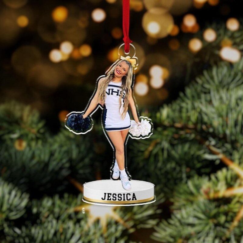Cheerleading Ornament - Etsy