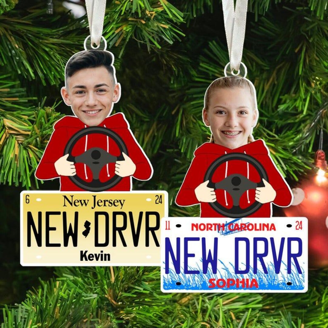 Personalized New Driver Ornament 2024, Drivers License Ornament, Funny ...