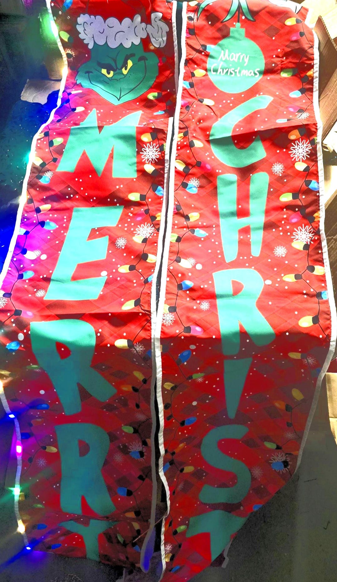 The Grinch Door Banners - Etsy