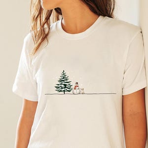 Snowman and Dog PNG, Snowman Divider Clipart, Christmas Png, 5 Hand ...