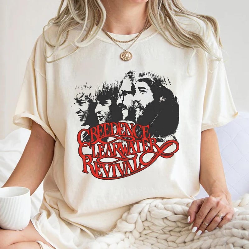 Creedence Clearwater Revival T Shirt - Etsy