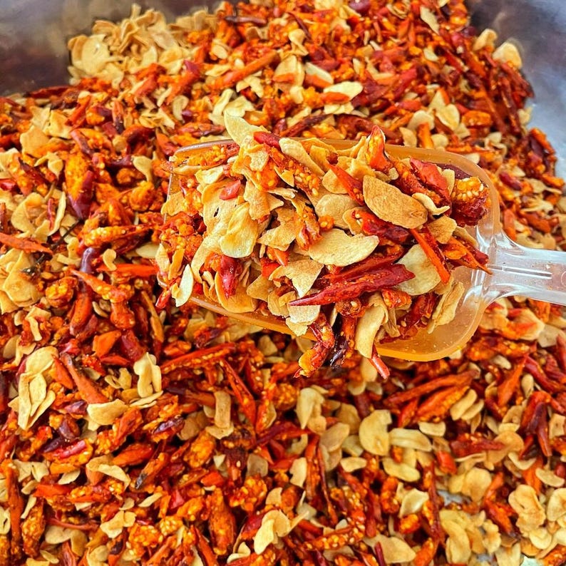 Crispy Fried Chili & Garlic Combo | Perfectly Balanced Vegan Spicy ...