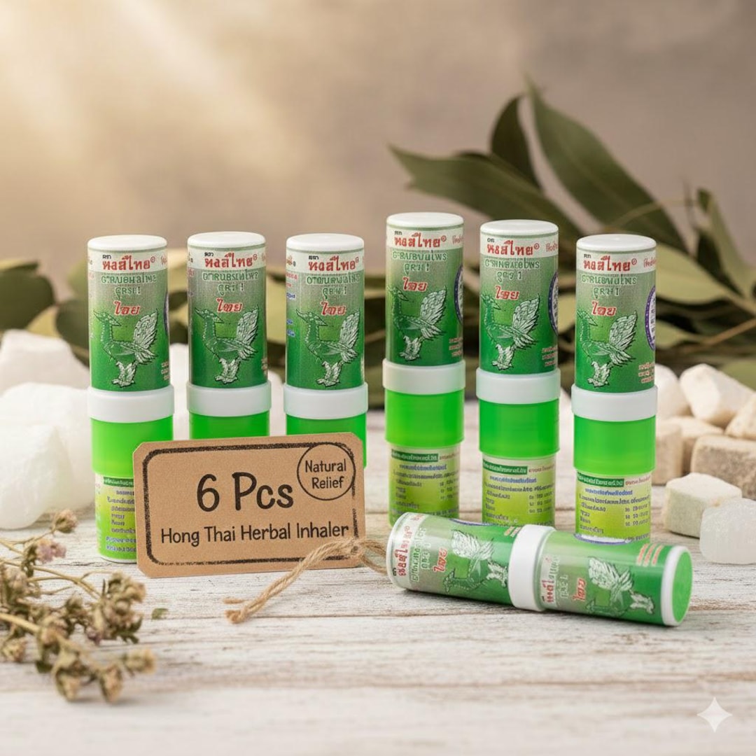 Traditional Thai Herbal Inhaler – Formula 1 Aromatherapy Blend ...