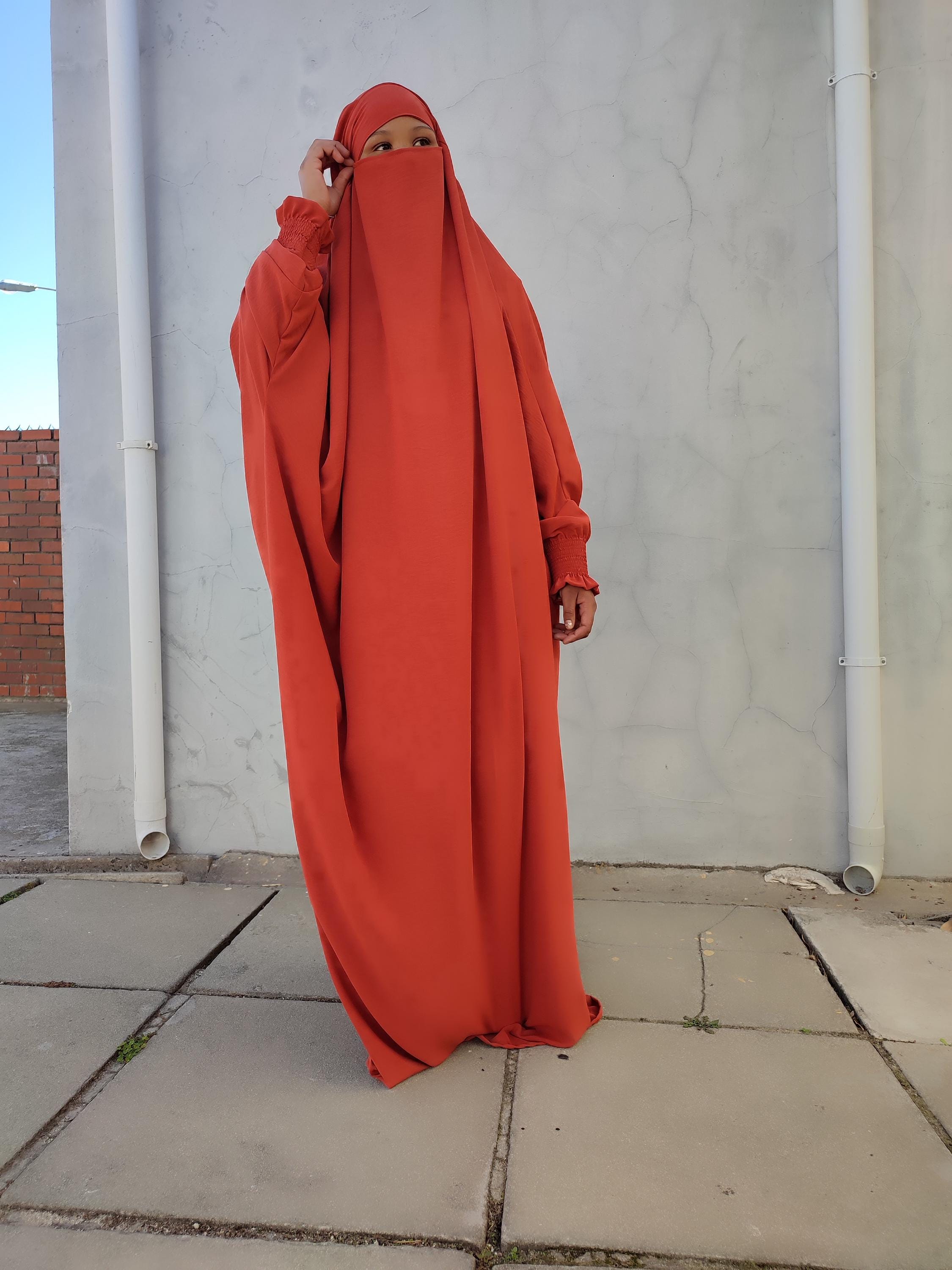 RF042 - Khadija Jilbab / Khimar Sewing Pattern - Etsy