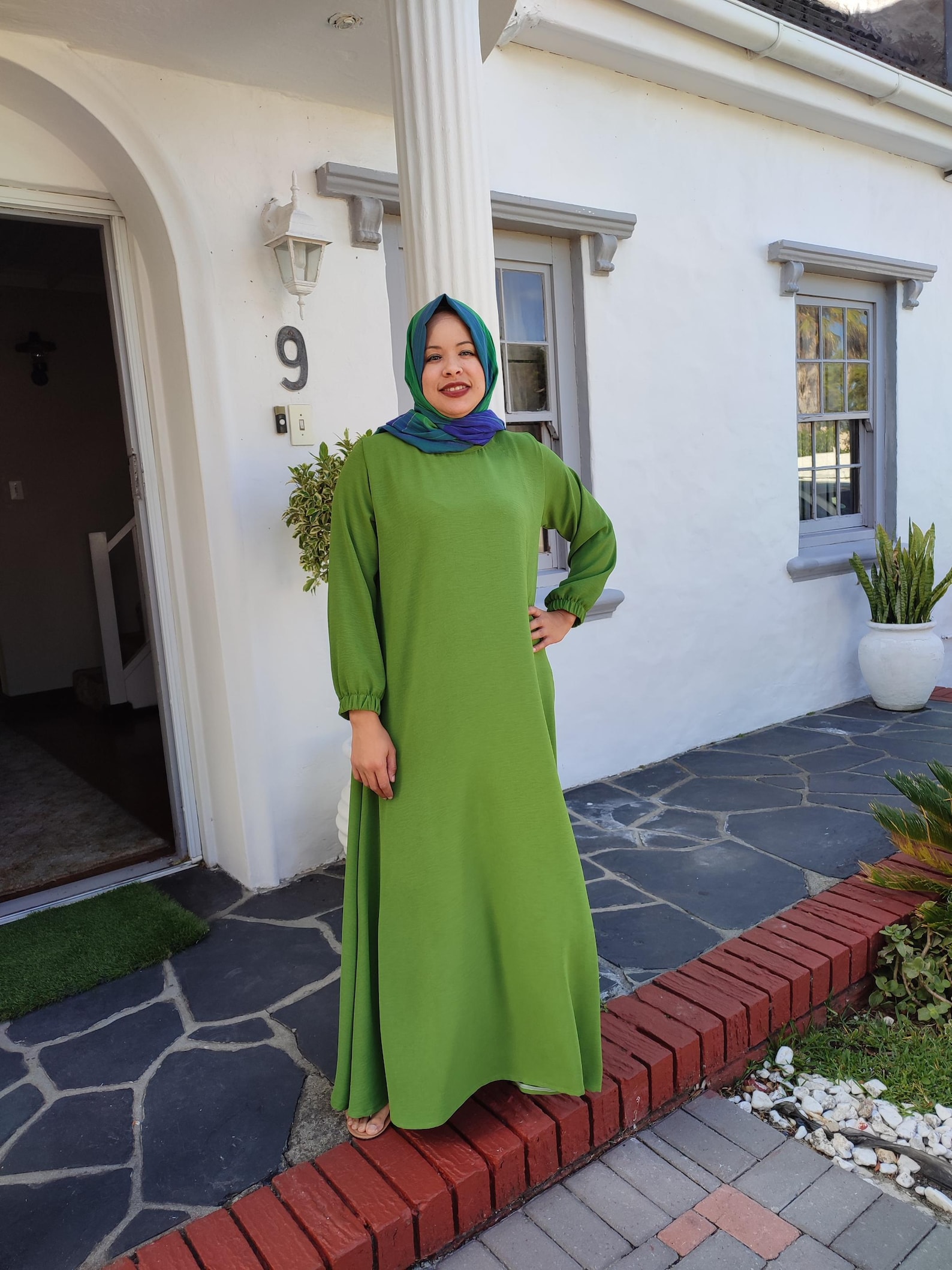 RF041 - Mariam Abaya Sewing Pattern - Etsy