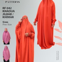 Short Face Veil /niqab/ Sewing Pattern (.pdf) - Etsy