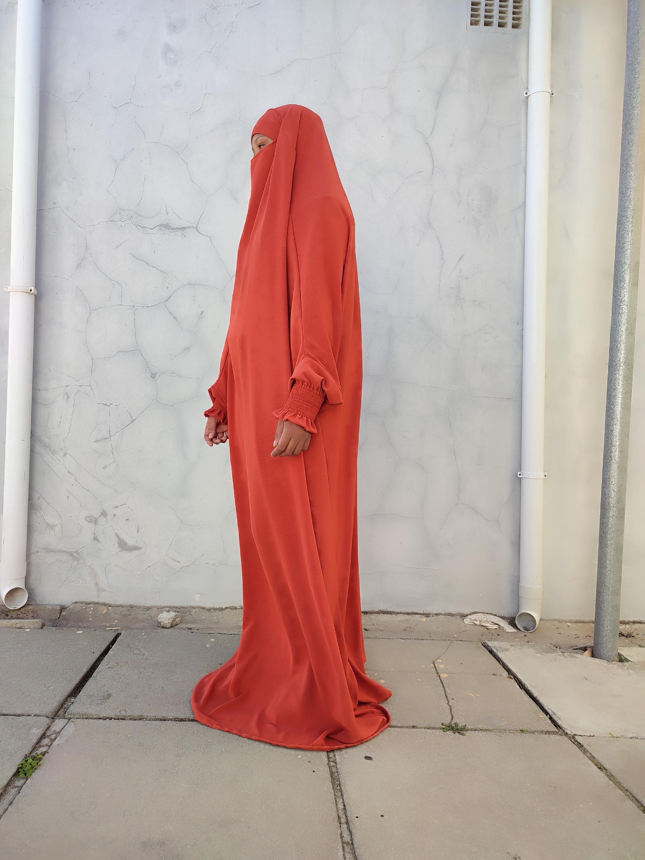 RF042 - Khadija Jilbab / Khimar Sewing Pattern - Etsy