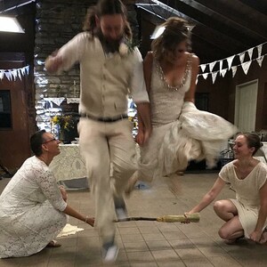 Small Wedding Besom, Jumping Broom in Your Choice of Natural, Black ...