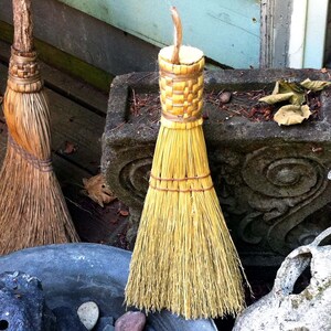 Spring Cleaning Broom Set in All Natural Broom Corn Kitchen Broom ...
