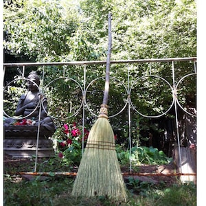 Rustic Jumping Broom, Wedding Broom in Your Choice of Natural, Black ...