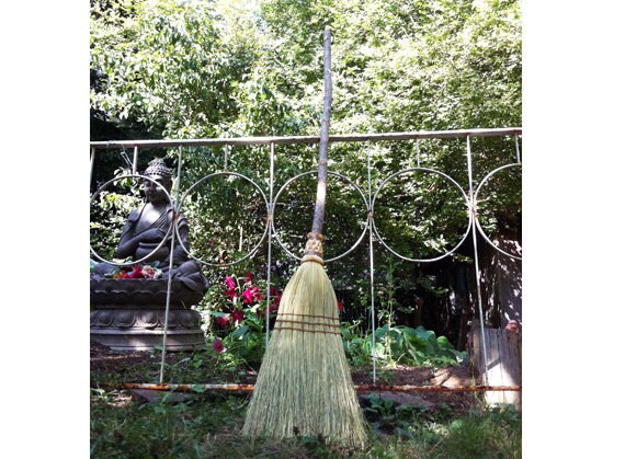 Rustic Jumping Broom Wedding Broom in your choice of | Etsy