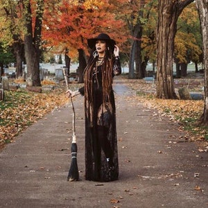 Handmade Witch Besom Broom - Authentic Halloween Decor, Ritual Tool - Etsy