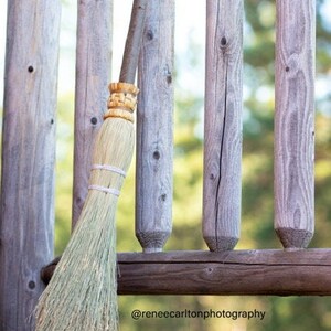 Mother and Daughter Witch Besom Broom Set, Broomcorn Brooms - Etsy