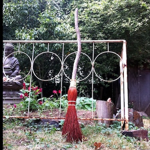 Handmade Witches Besom Broom – Adult Ceremonial Dance Broomcorn - Etsy
