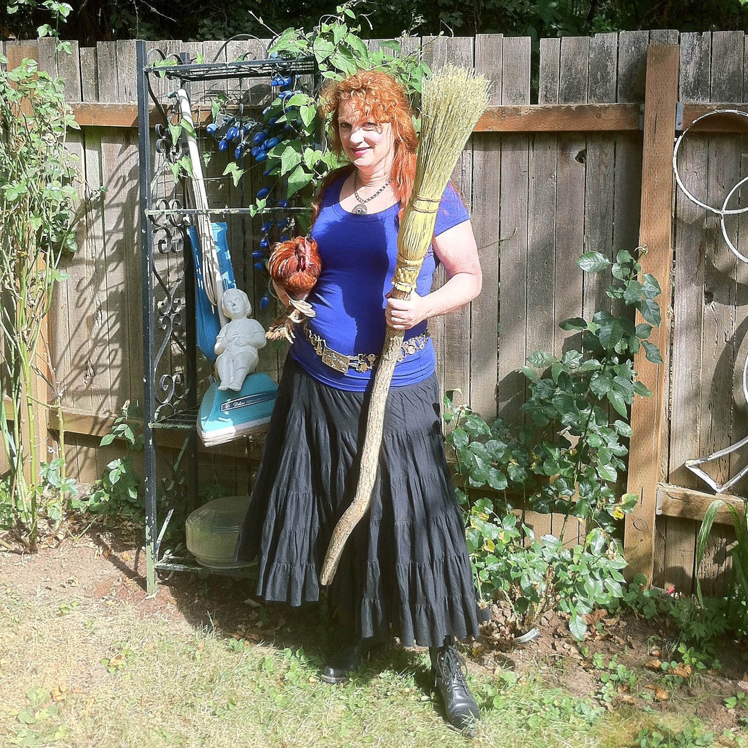 Besom - Witch Broom - Old World Style Broom Available in Your Choice of ...