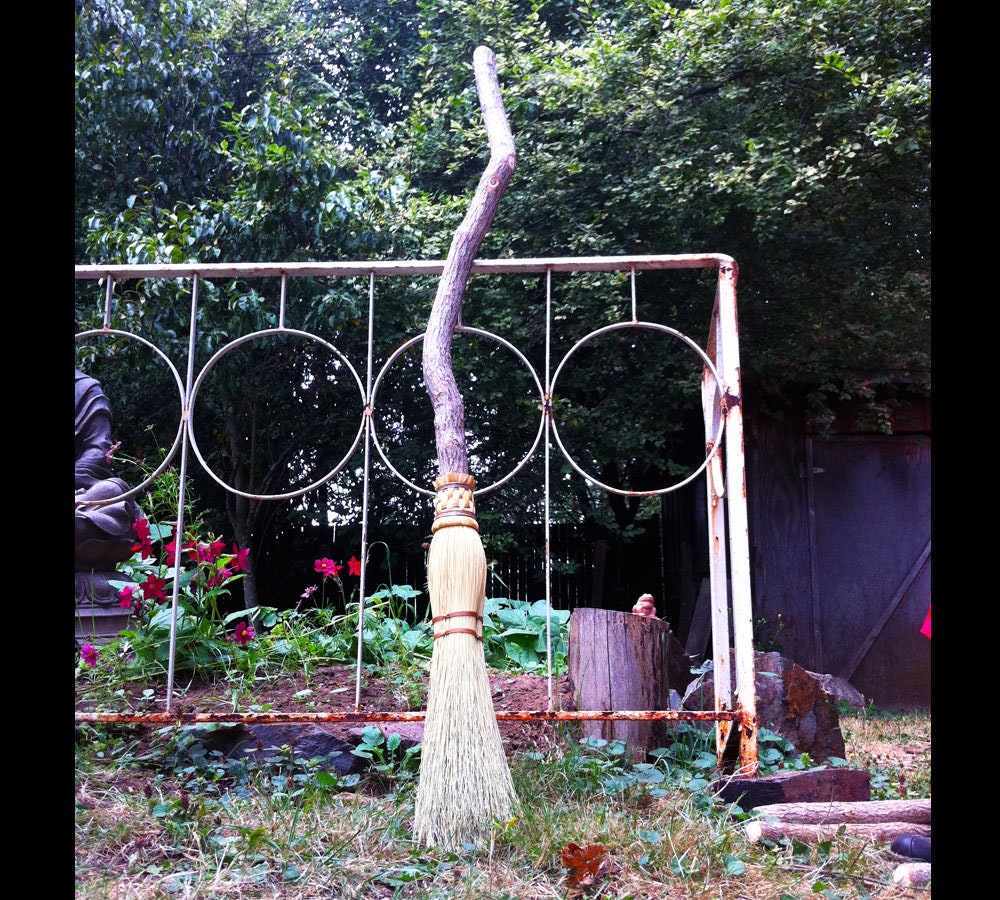 Witch's Ceremonial Besom in Your Choice of Natural Black - Etsy Canada