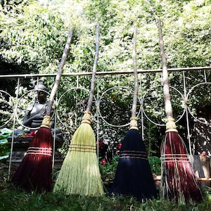Spring Cleaning Broom Set in All Natural Broom Corn Kitchen Broom ...