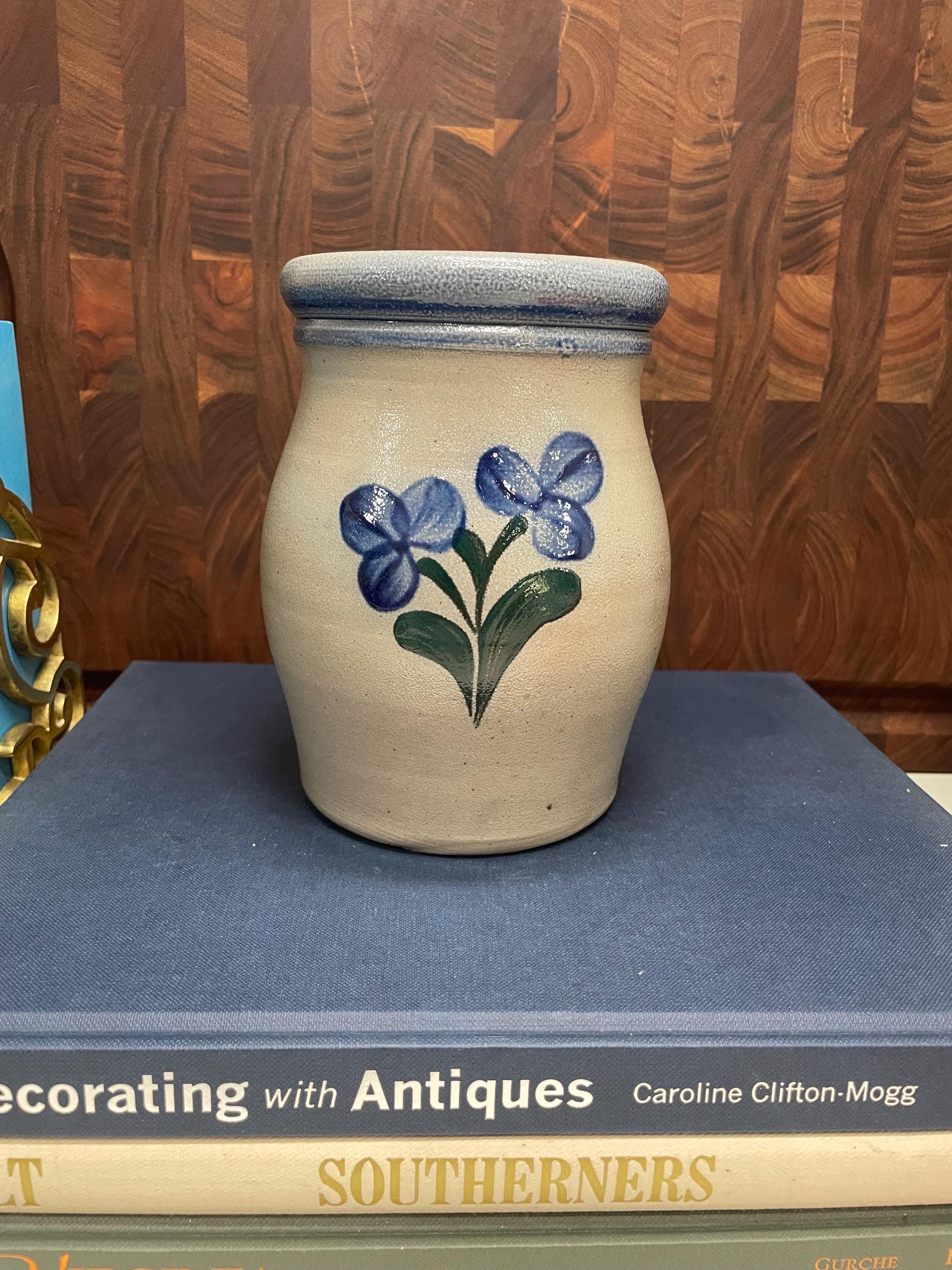 Handmade Rowe Pottery Works Crock or Utensil Holder - Etsy