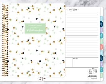 Mint green planner | Etsy