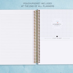 MONTHLY PLANNER Notebook 2023 Personalized 6x9 Planner No - Etsy