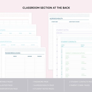TEACHER PLANNER 2025-2026 - Vertical or Horizontal Teacher Planner 8 ...