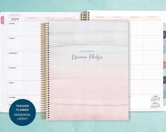 Teacher Planner 8.5x11 2023-2024 Lesson Plan Calendar - Etsy