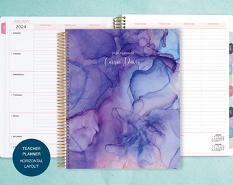 Teacher Planner 8.5x11 2023-2024 Lesson Plan Calendar - Etsy