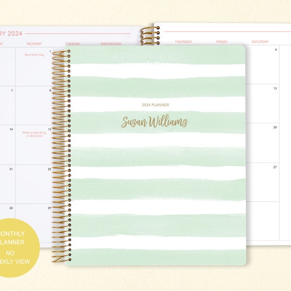 Mint Green Planner - Etsy