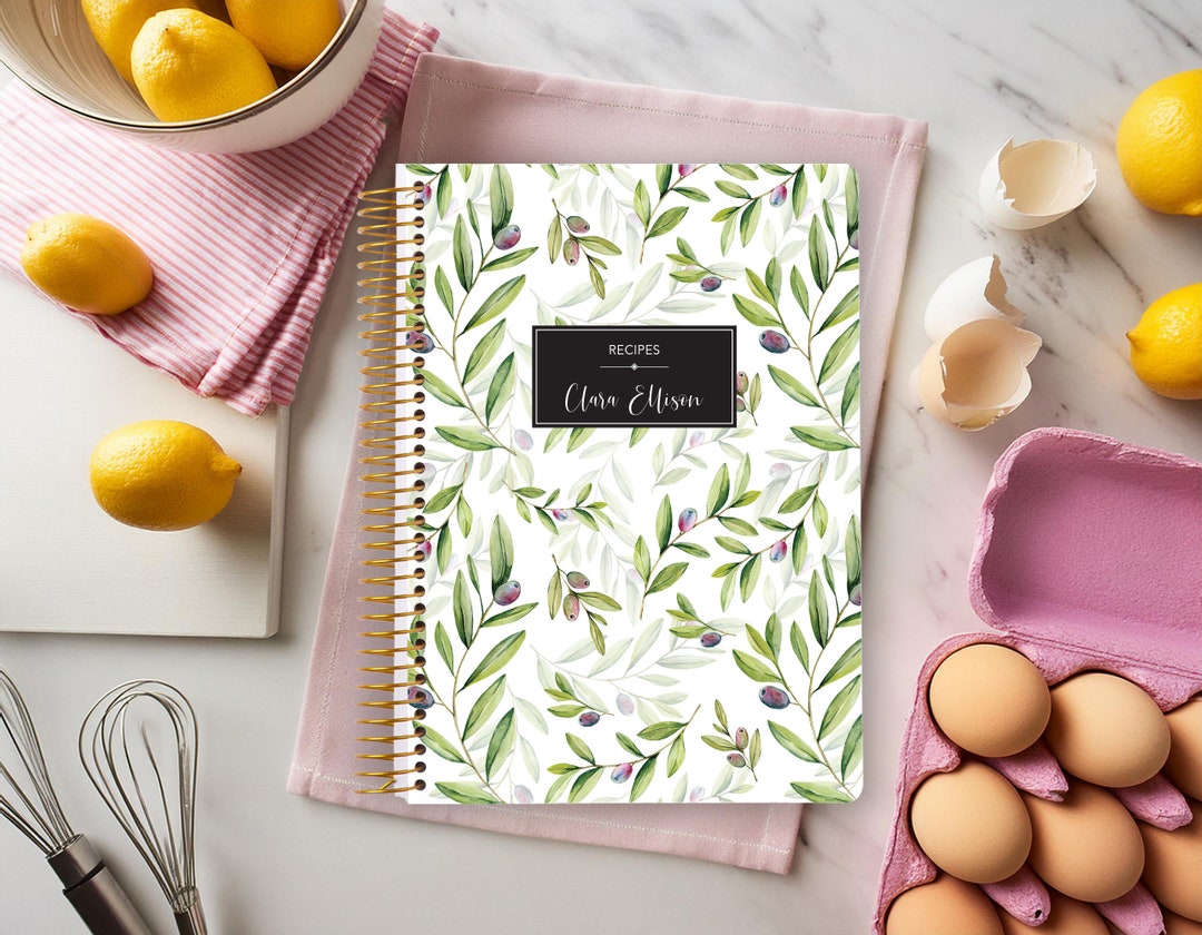 RECIPE BOOK, Blank Recipe Journal, Family Recipe Book, Recipe Book for ...