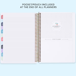 MONTHLY PLANNER Notebook | 2025 2026 No Weekly View | Choose Your Start ...