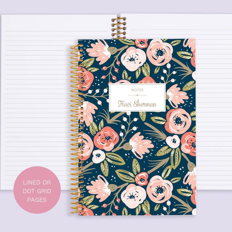 Grid Notebook - Etsy