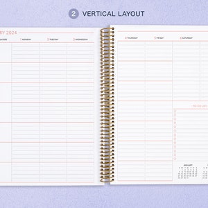 8.5x11 STUDENT PLANNER 2025-2026 Calendar | Personalized Weekly Student ...