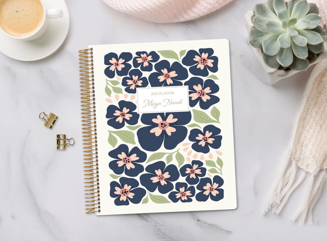 8.5x11 Weekly Planner 2026 2027 - Custom Start Month - Add Your Name ...