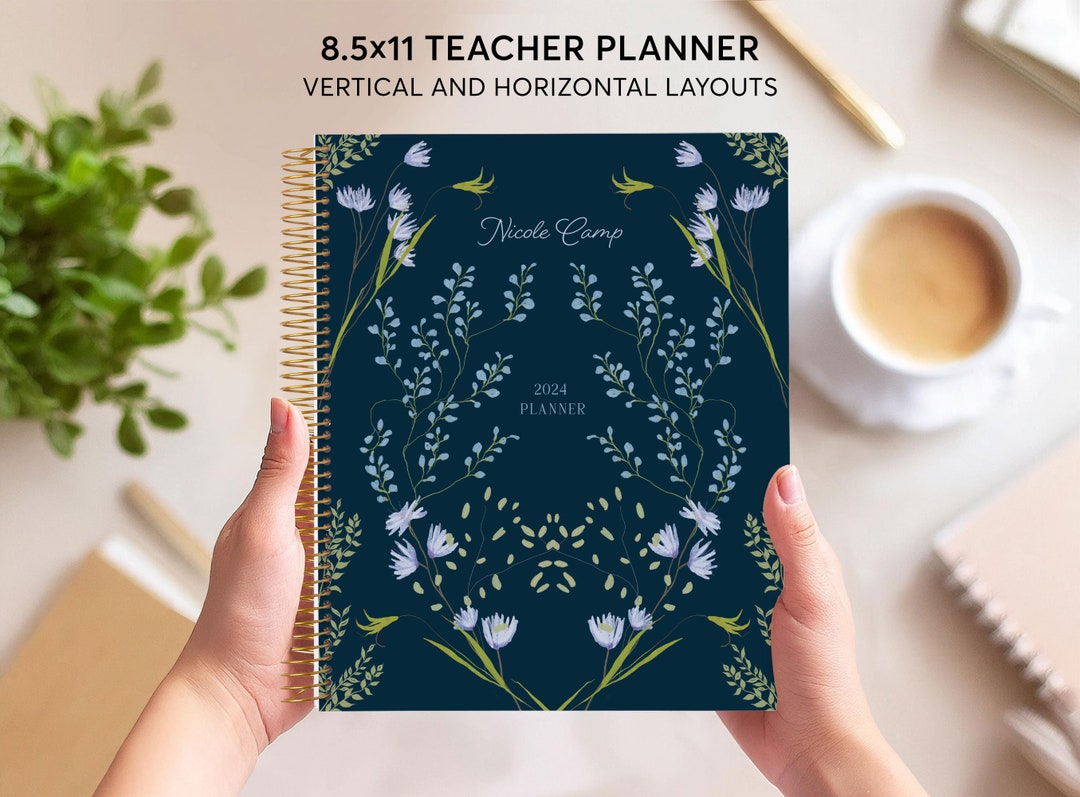 Teacher Planner 8.5x11 - 2025-2026 Lesson Plan Calendar - Weekly ...