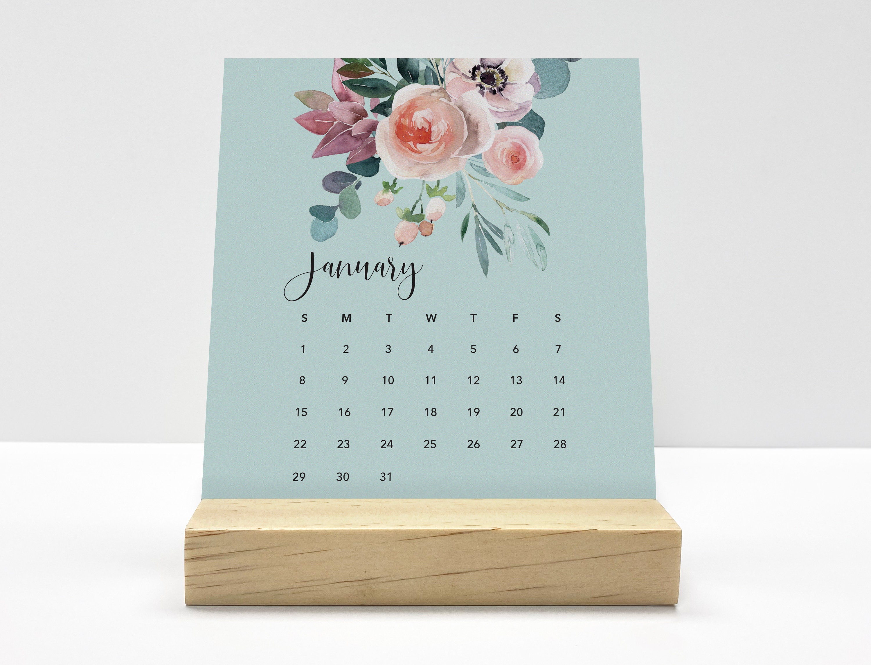 Small Paper Desk Calendars - Etsy